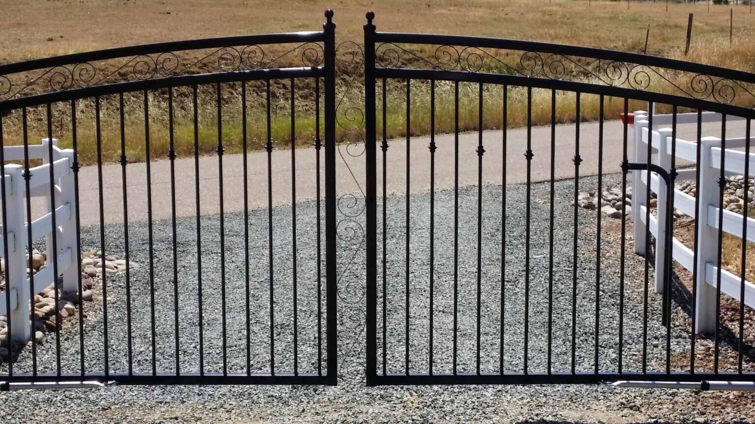 Swing Gates in Sacramento, CA | Central Valley Gates & Access Controls ...