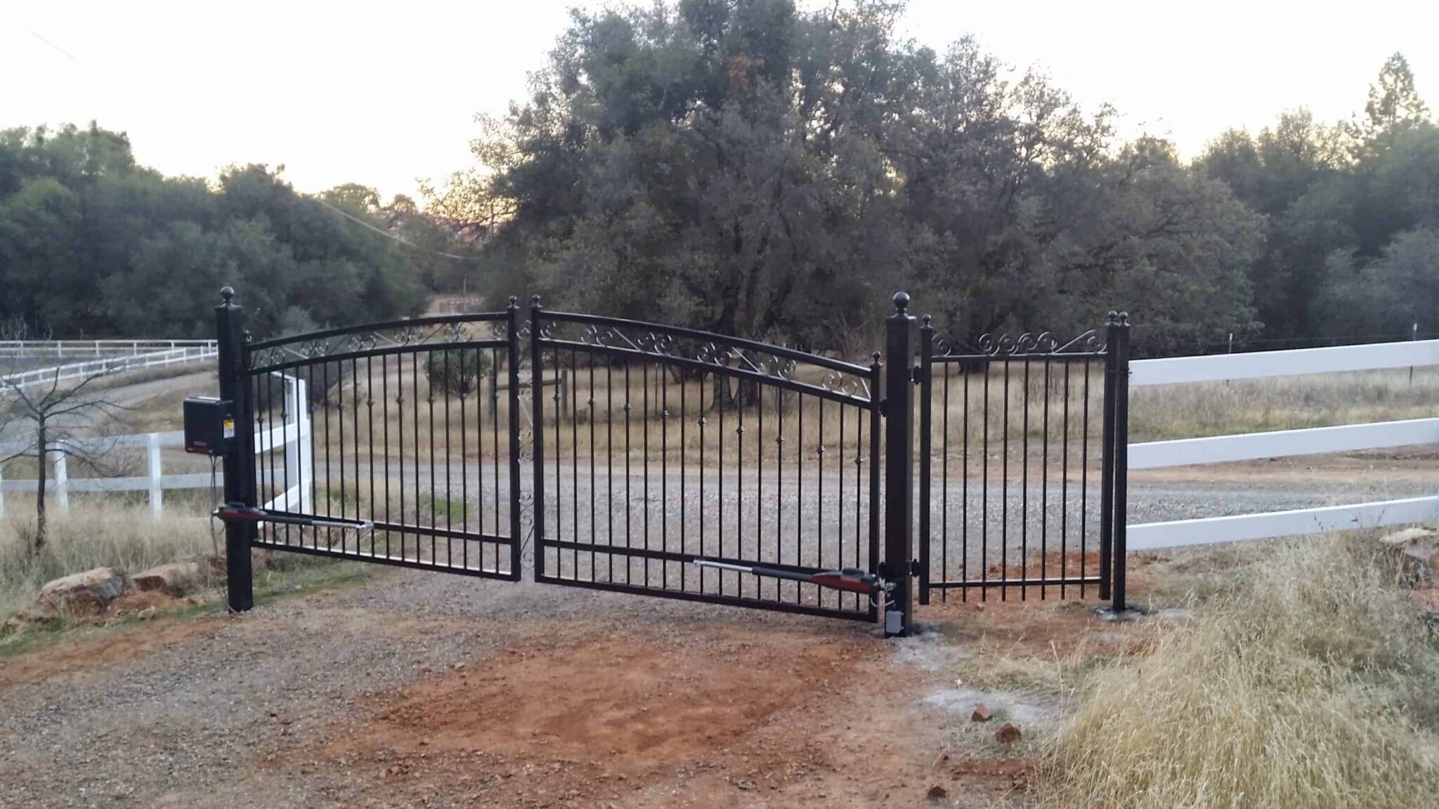 Swing Gates in Sacramento, CA | Central Valley Gates & Access Controls ...