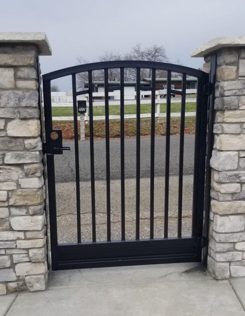 Pedestrian Gate Installation - Central Valley Gates & Access Controls